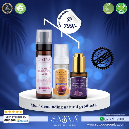 Best Organic Products In Pune – Satva - Organic Food For Skin